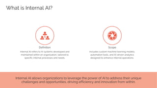 Benefits of Creating Your Own Internal AI as Part of a Center of ...