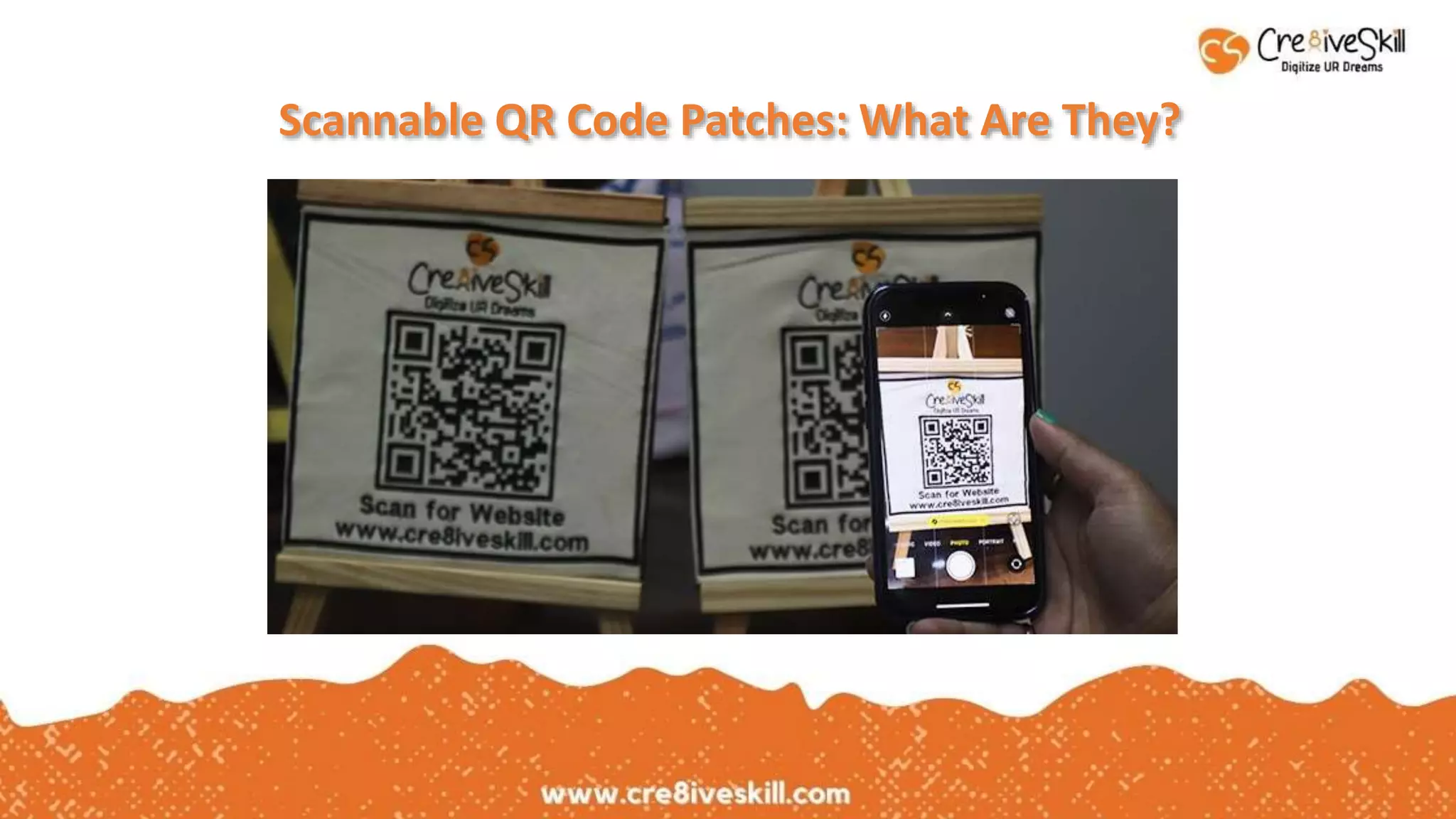 Advantages Of Personalised Embroidered QR Code Patches For Your Business | PPT