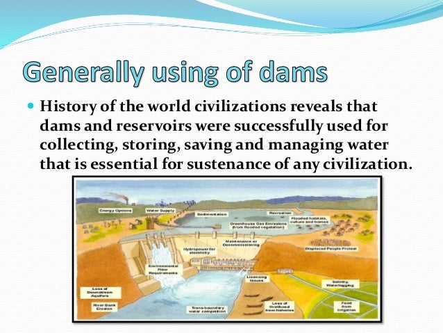 Benefits of dams