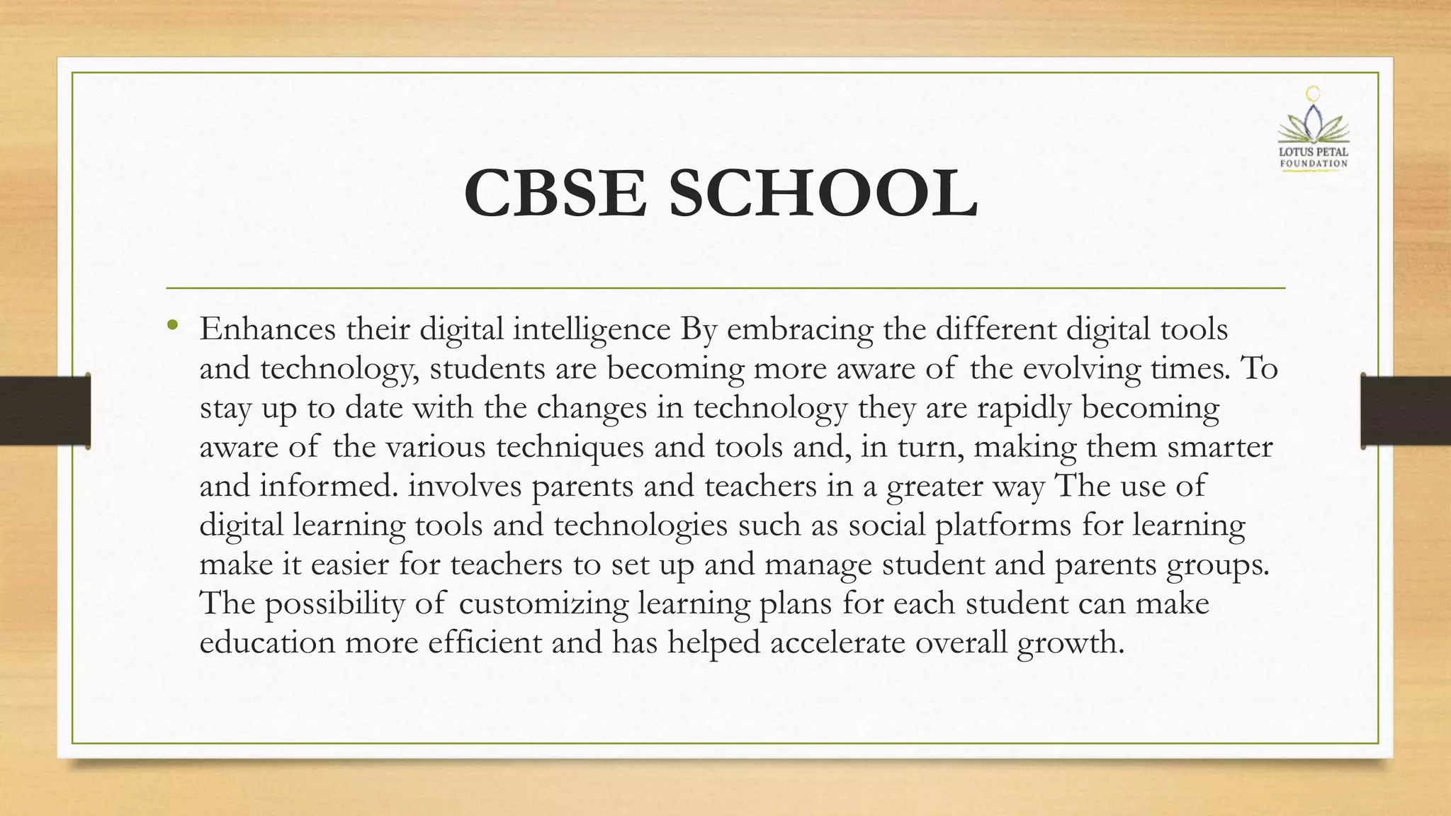 Benefits of Digital Classroom in CBSE School PPT.pptx