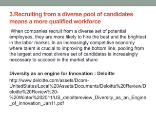 Benefits of diversity | PPTX