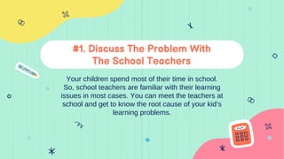 Support Your Children When They Are Struggling In school | PDF