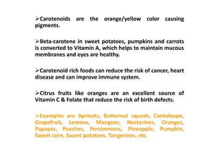 Health Benefits Of Eating Multi Colored Fruits & Vegetables | PDF