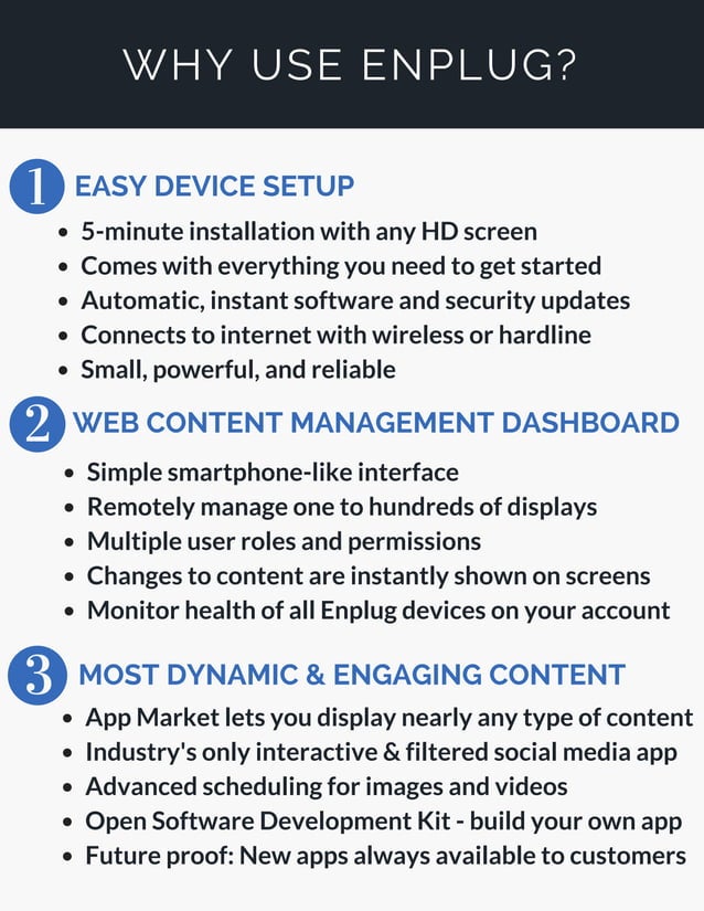 Benefits of Enplug for Customers | PDF