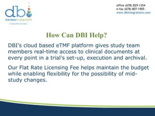 Benefits of an eTMF system | PPT