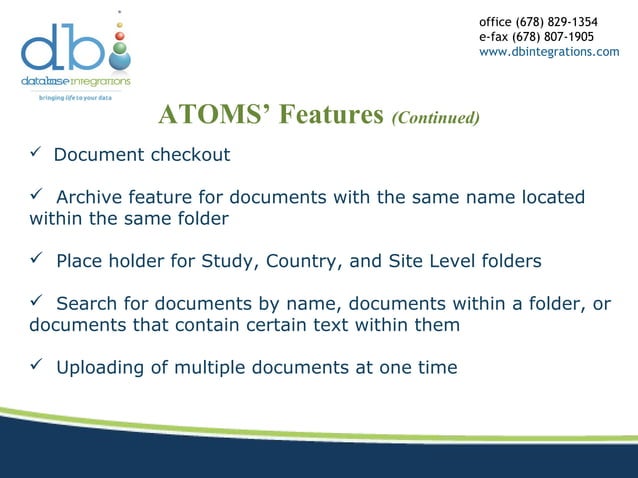 Benefits of an eTMF system | PPT