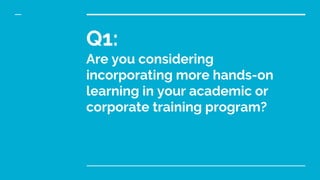 Benefits of Experiential Learning | PDF