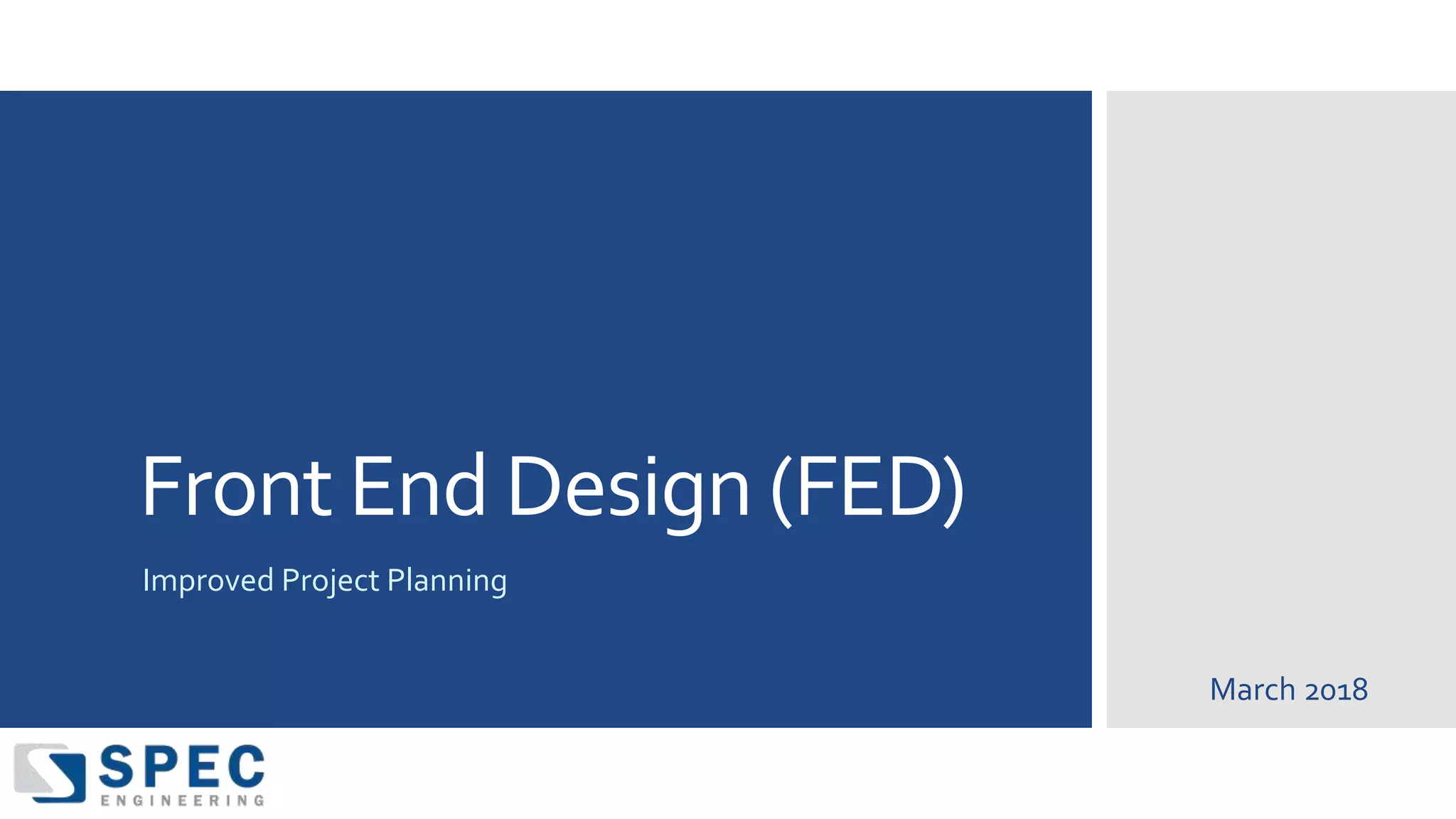Front End Design Benefits | PPT
