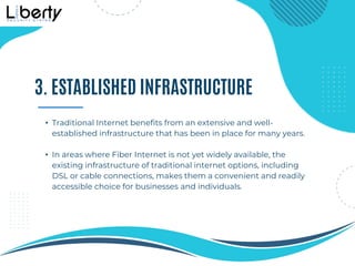 Benefits of Fiber Internet vs. Traditional Internet.pptx | Internet ...