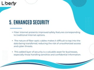 Benefits of Fiber Internet vs. Traditional Internet.pptx | Internet ...