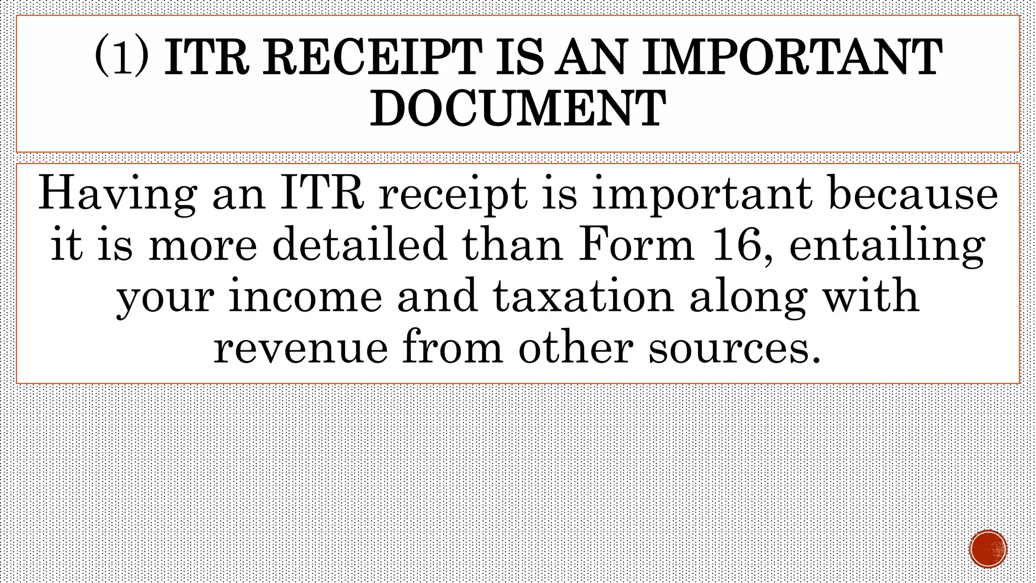 Benefits of filing NIL Return | PPT