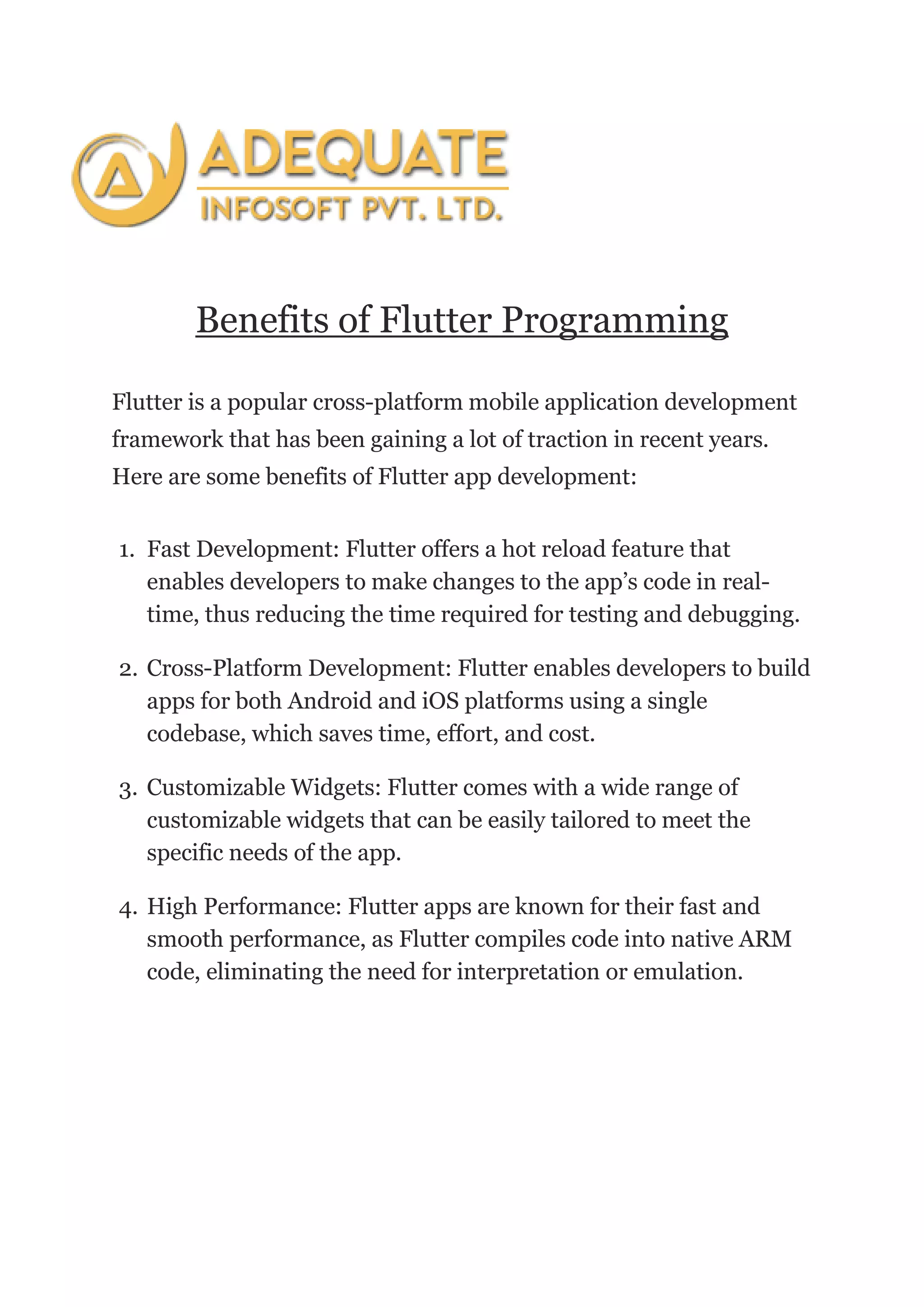 Benefits of Flutter Programming.pdf