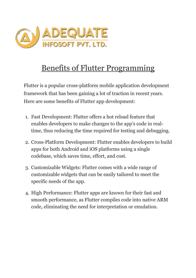 Benefits of Flutter Programming.pdf