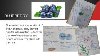 Benefits of fruit and vegetables | PPTX
