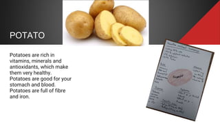 Benefits of fruit and vegetables | PPTX