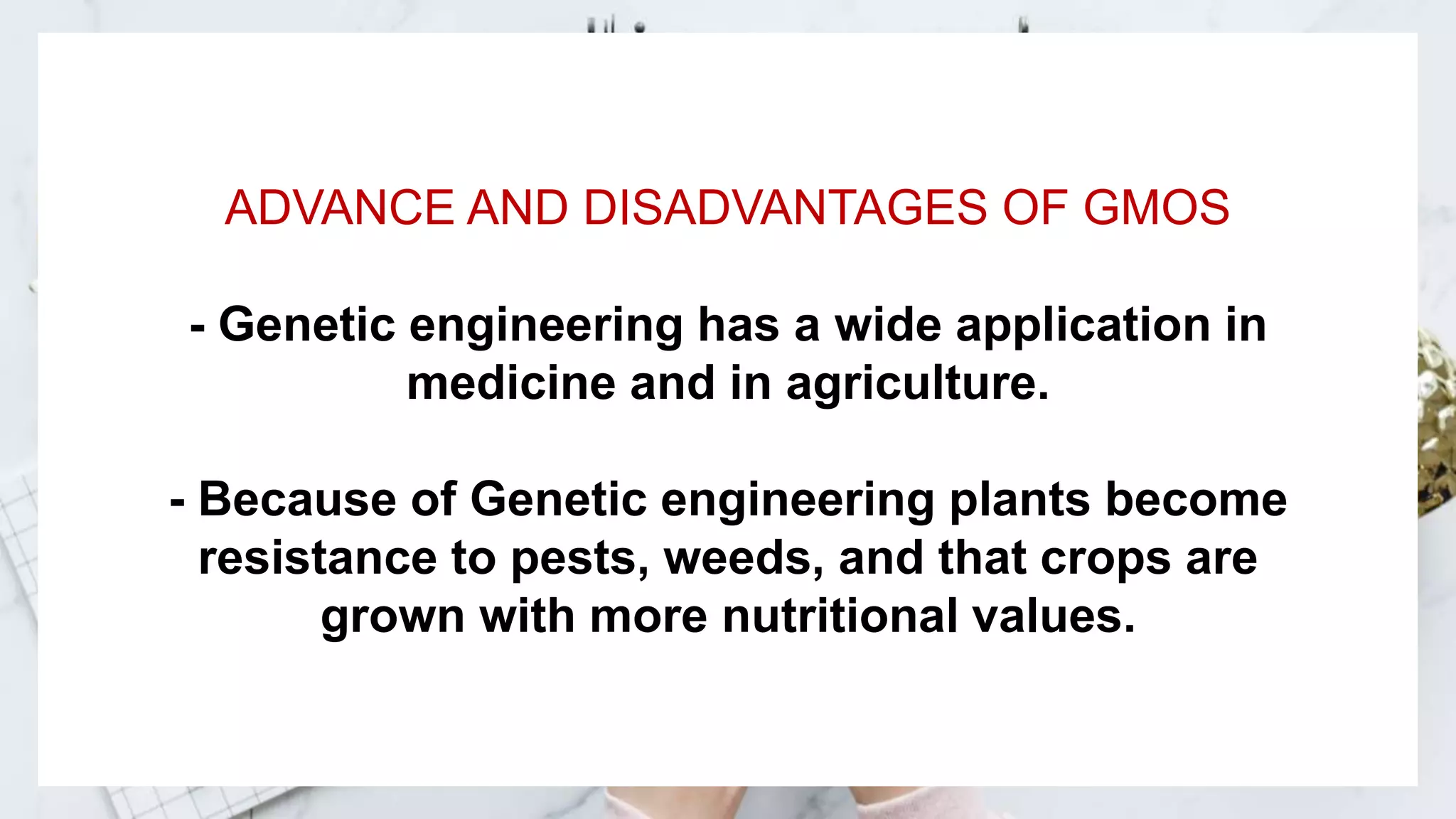 benefits of GMOs.pptx | Free Download