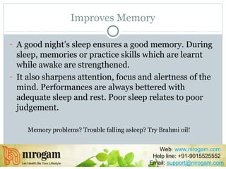 Benefits of a Good Night’s Sleep | PPT