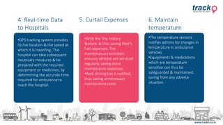 Benefits of gps for ambulance services | PPTX