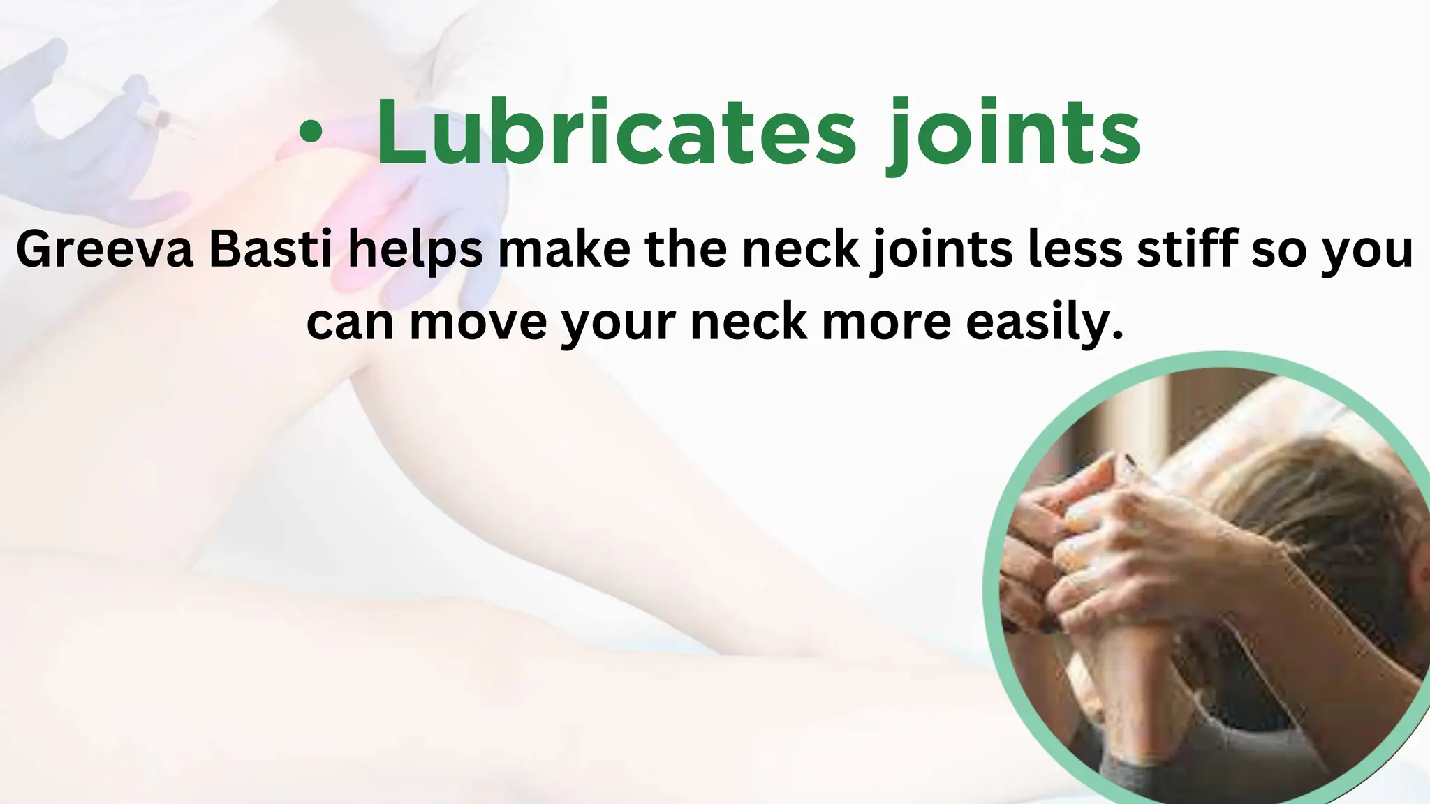 BENEFITS OF GREEVA BASTI BY SANJEEVANI KAYASHODHAN | PPTX