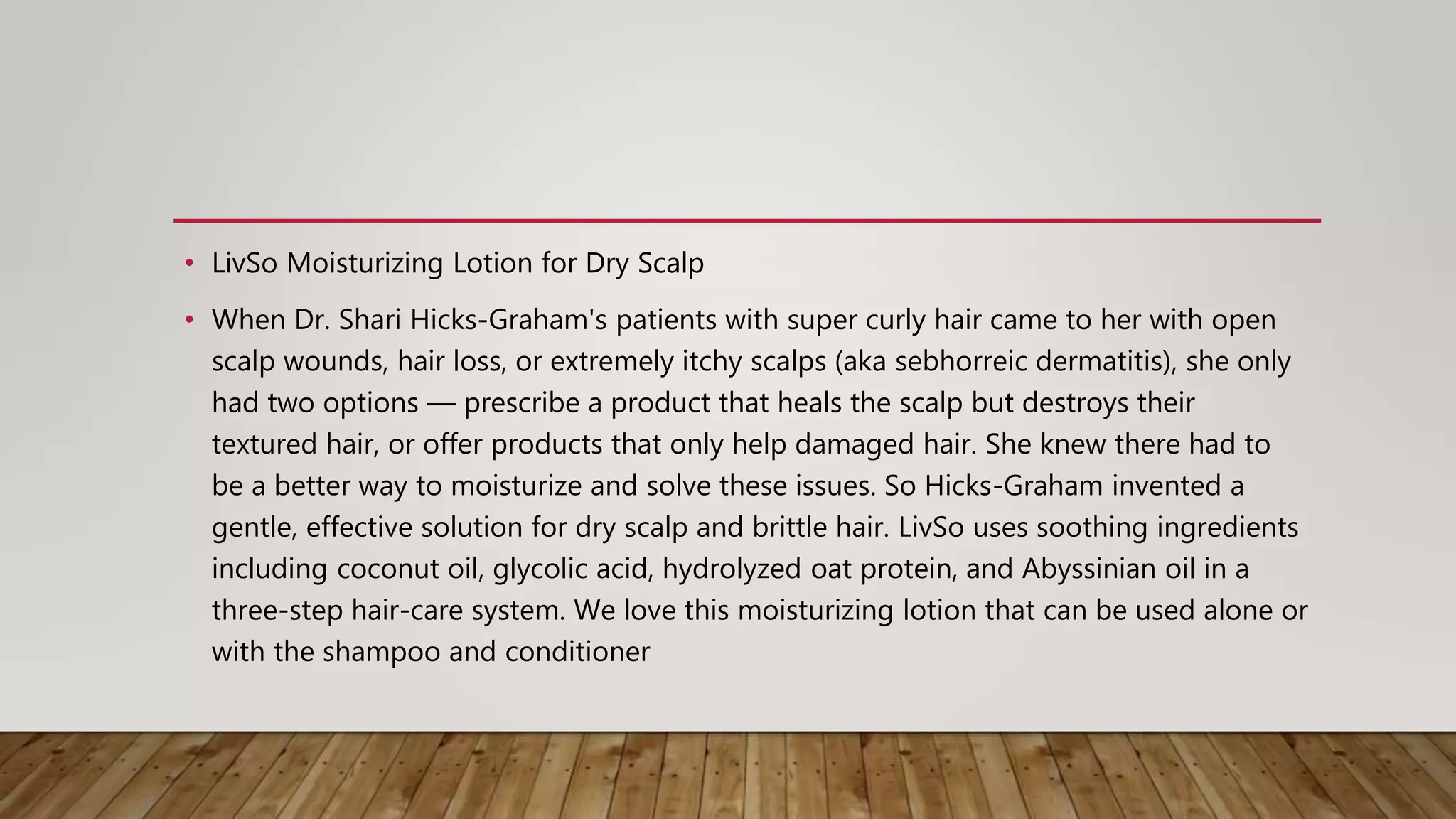 Benefits of hair and scalp care | PPTX