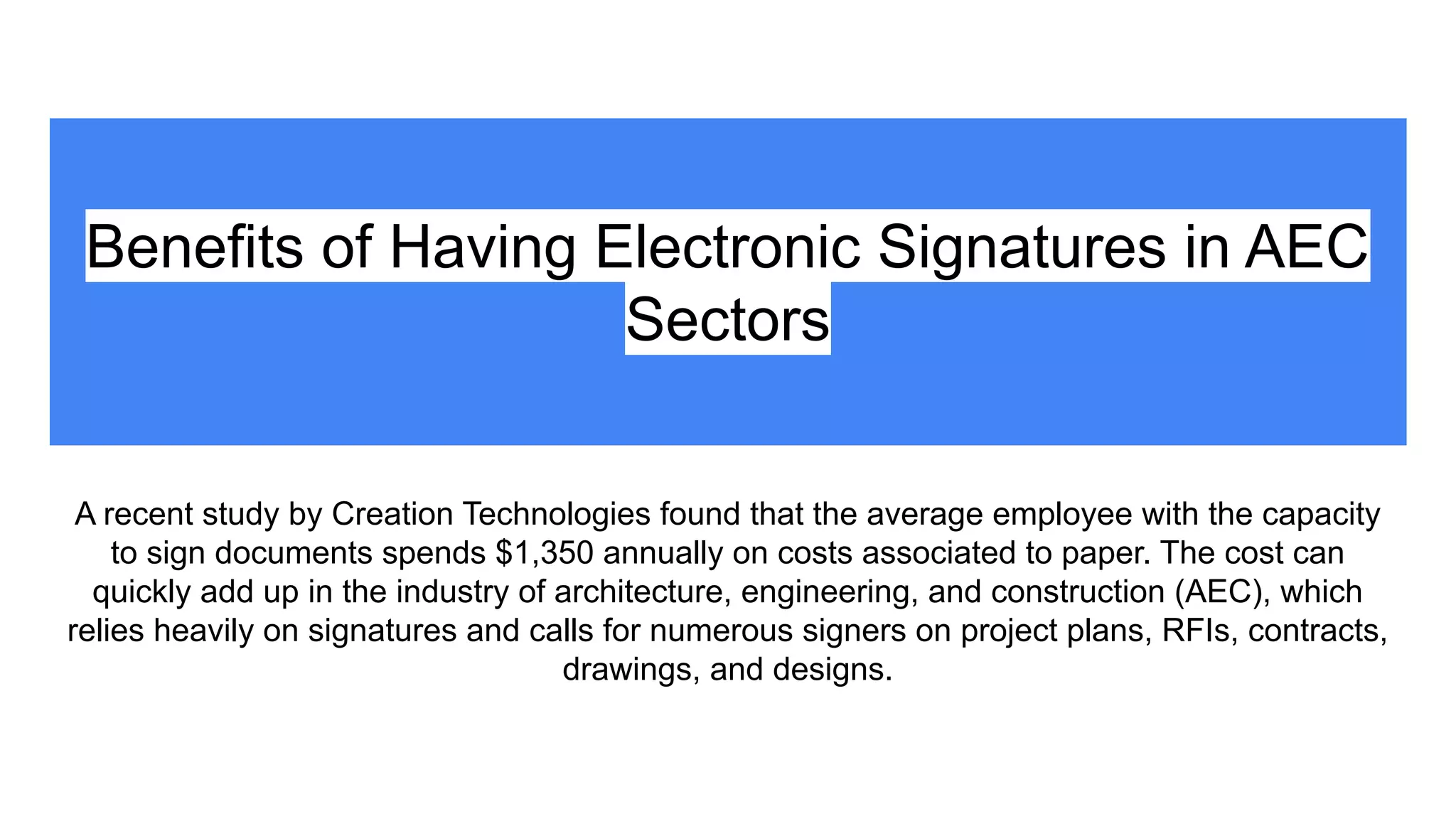 Benefits of Having Electronic Signatures in AEC Sectors.pdf