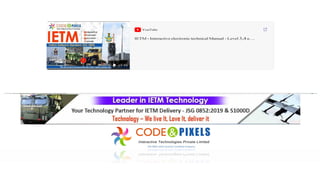 Benefits of IETM The Future of Technical Documentation | PPT