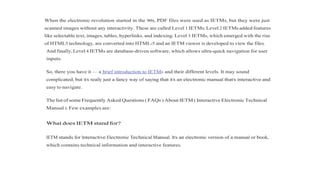 Benefits of IETM The Future of Technical Documentation | PPT