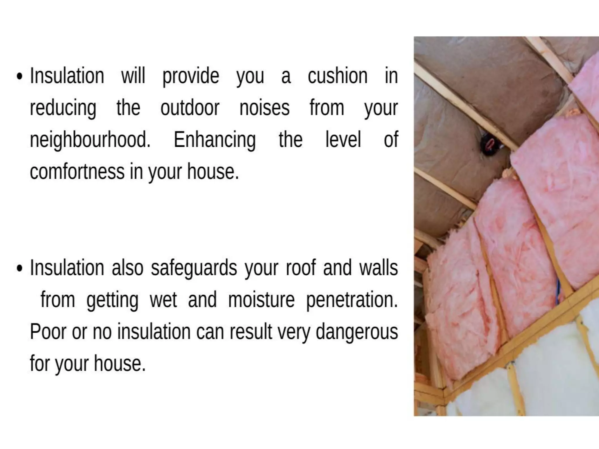 Benefits of installing insulation | PPTX