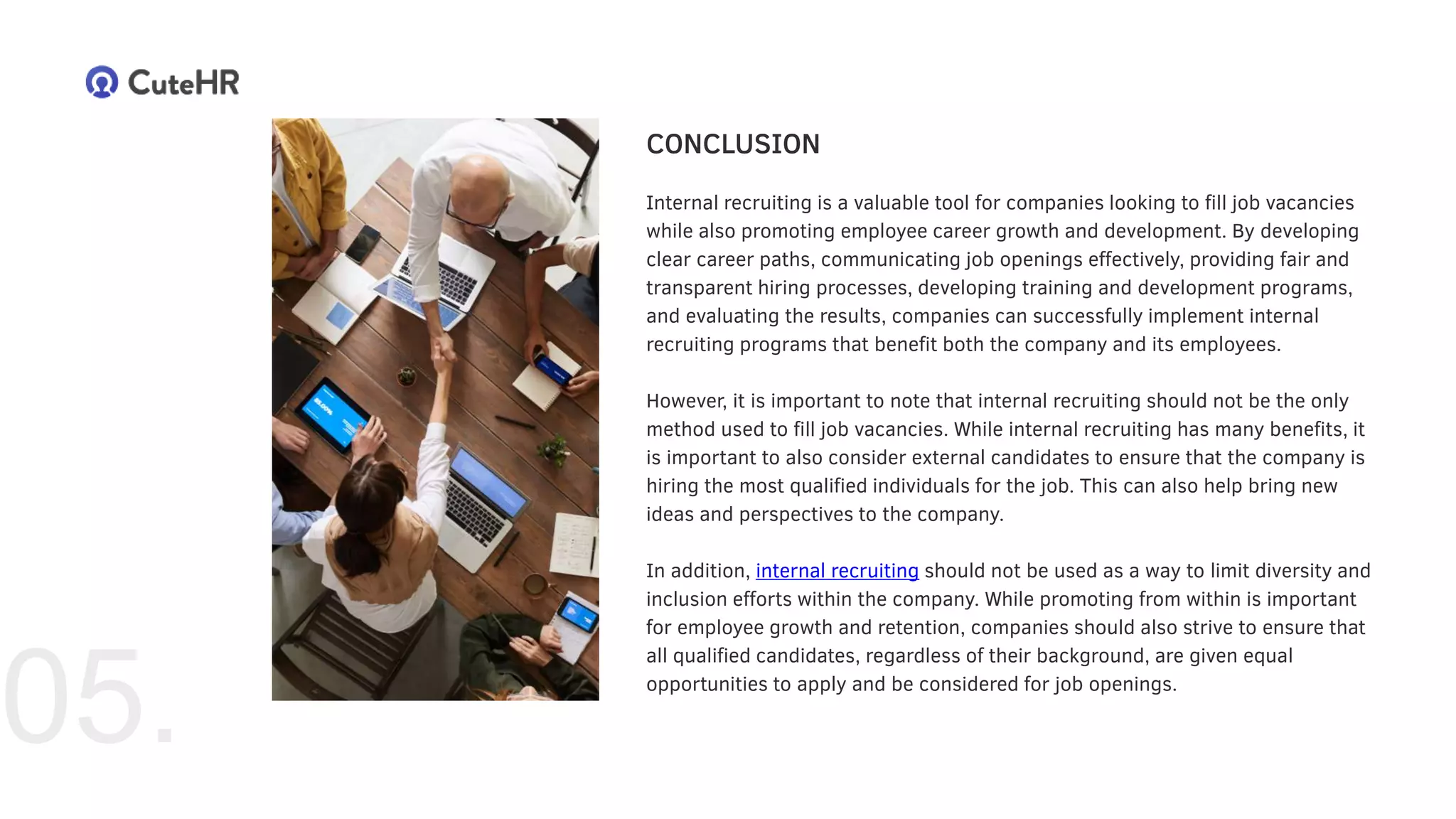 Benefits Of Internal Recruiting.pptx | Job Search | Careers