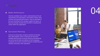 Benefits Of Internal Recruiting.pptx | Job Search | Careers