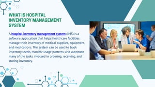 Benefits of Inventory Management System | PPTX