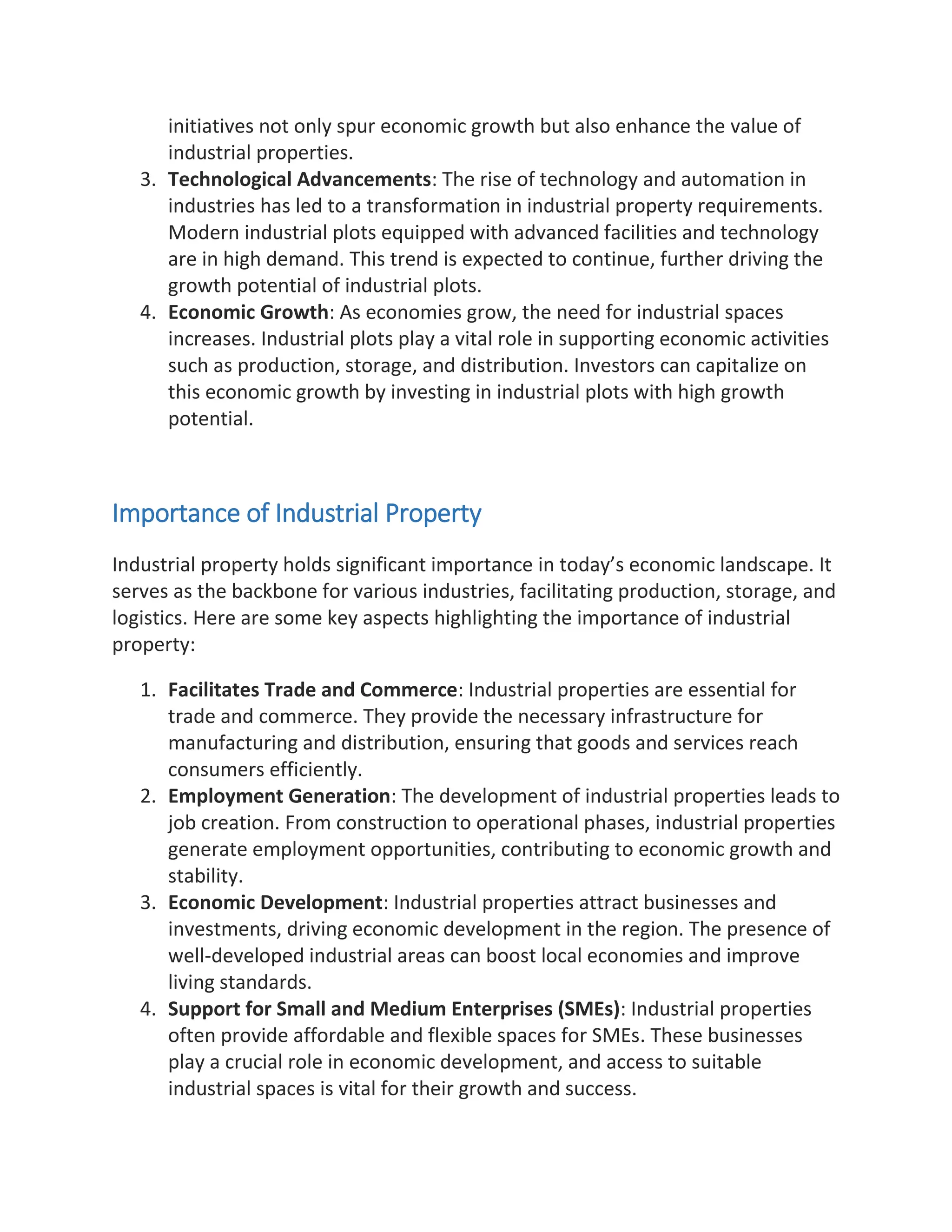 Benefits of Investing in Industrial Plots.docx