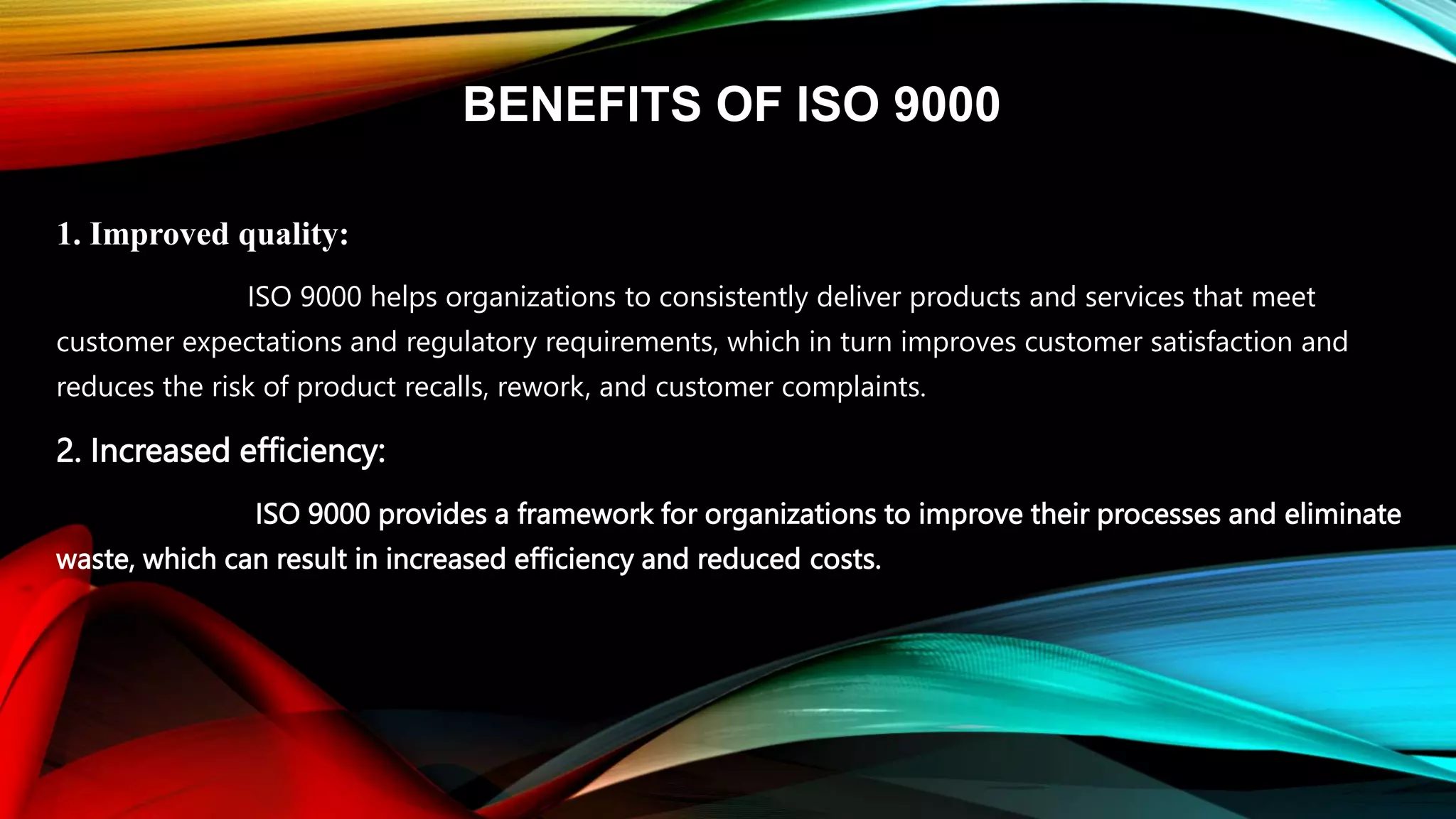 Benefits of ISO 9000 Quality Management & Classification _ Ali Younas.pptx