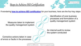 Benefits of ISO Certification Services to Your Business | PPT