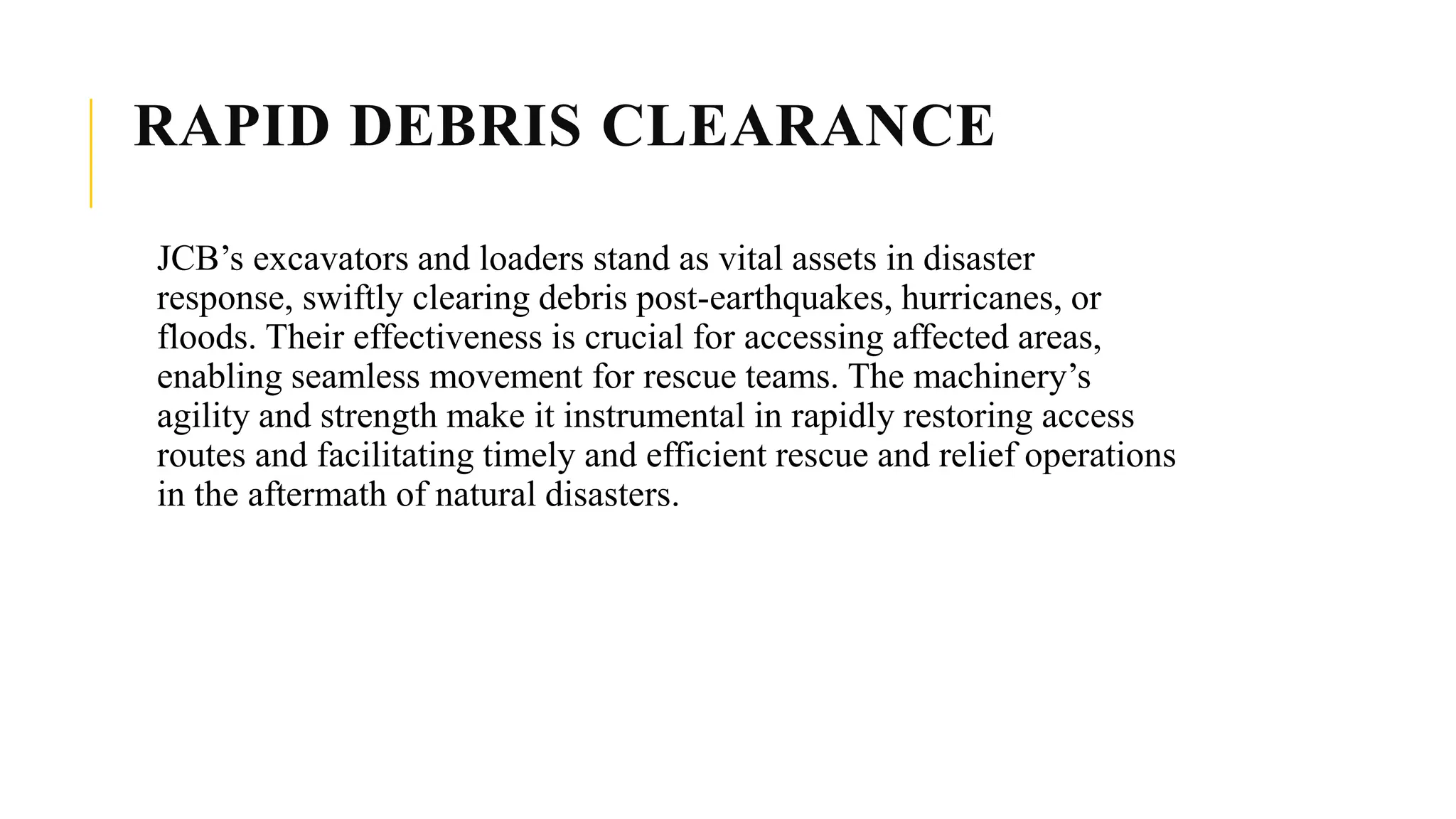 benefits of jcb equipment in disaster response & recovery.pptx