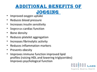 Benefits of jogging | PPT