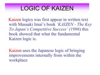 Benefits of kaizen | PPTX