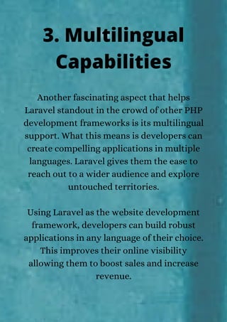 Benefits of laravel development services for new businesses | PDF