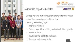 Benefits of learning a foreign language | PPTX