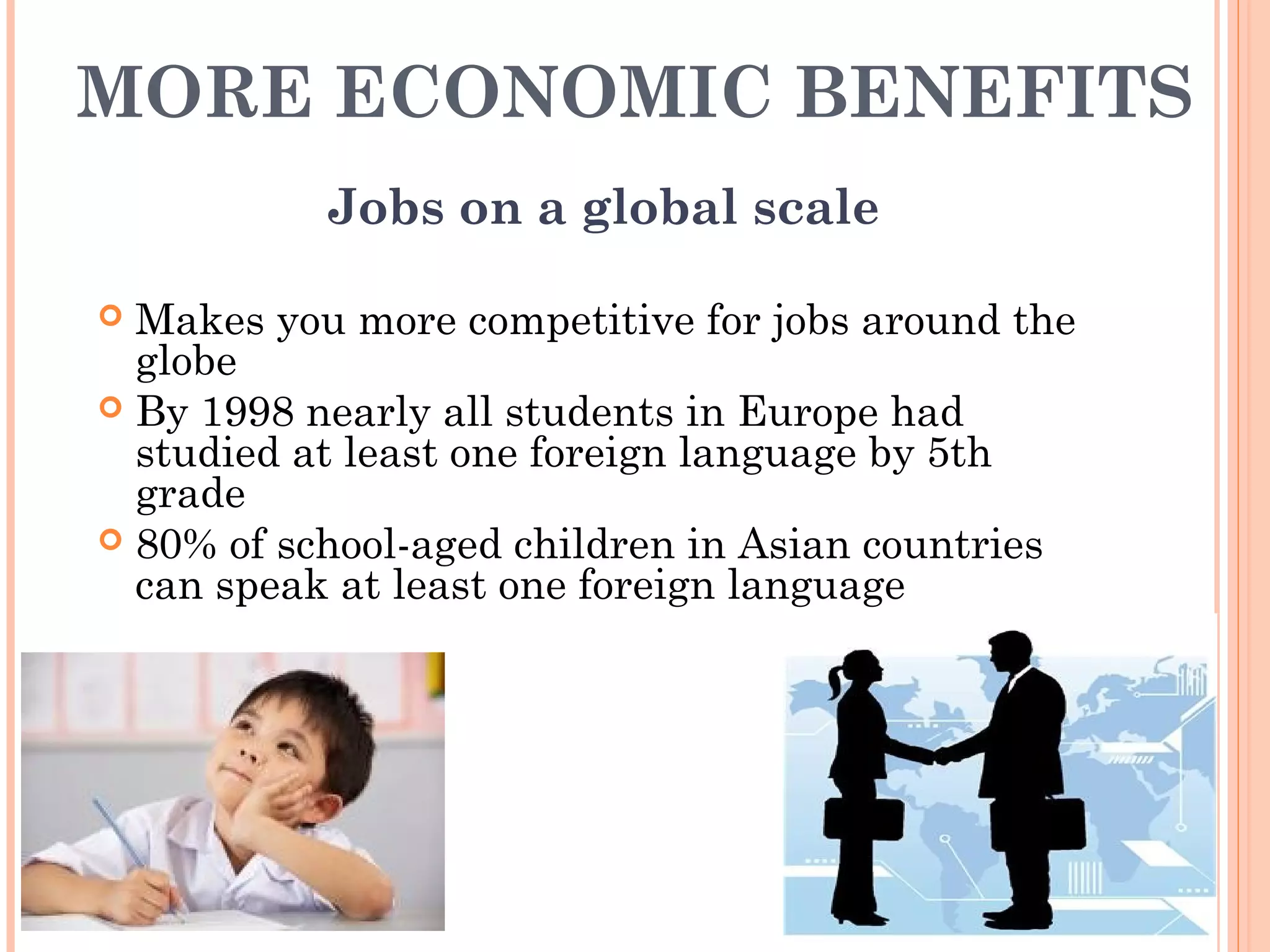 Benefits of learning foreign language | PPT