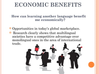 Benefits of learning foreign language | PPT