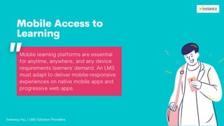 Benefits of Learning Management Systems | PDF