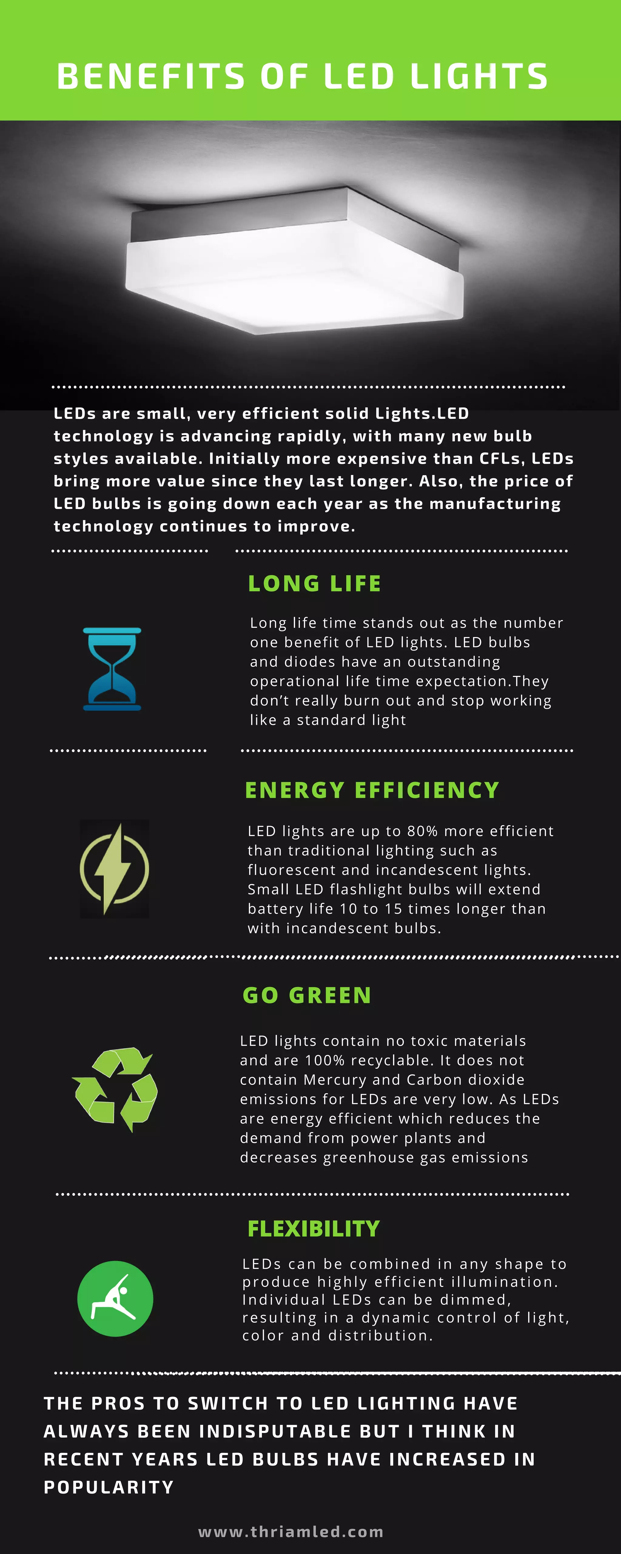 Benefits of led lights | PDF