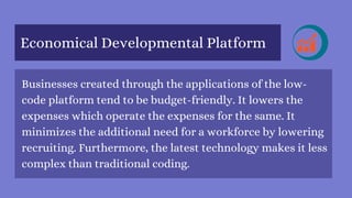 BENEFITS OF LOW-CODE APPLICATION DEVELOPMENT PLATFORMS.pdf