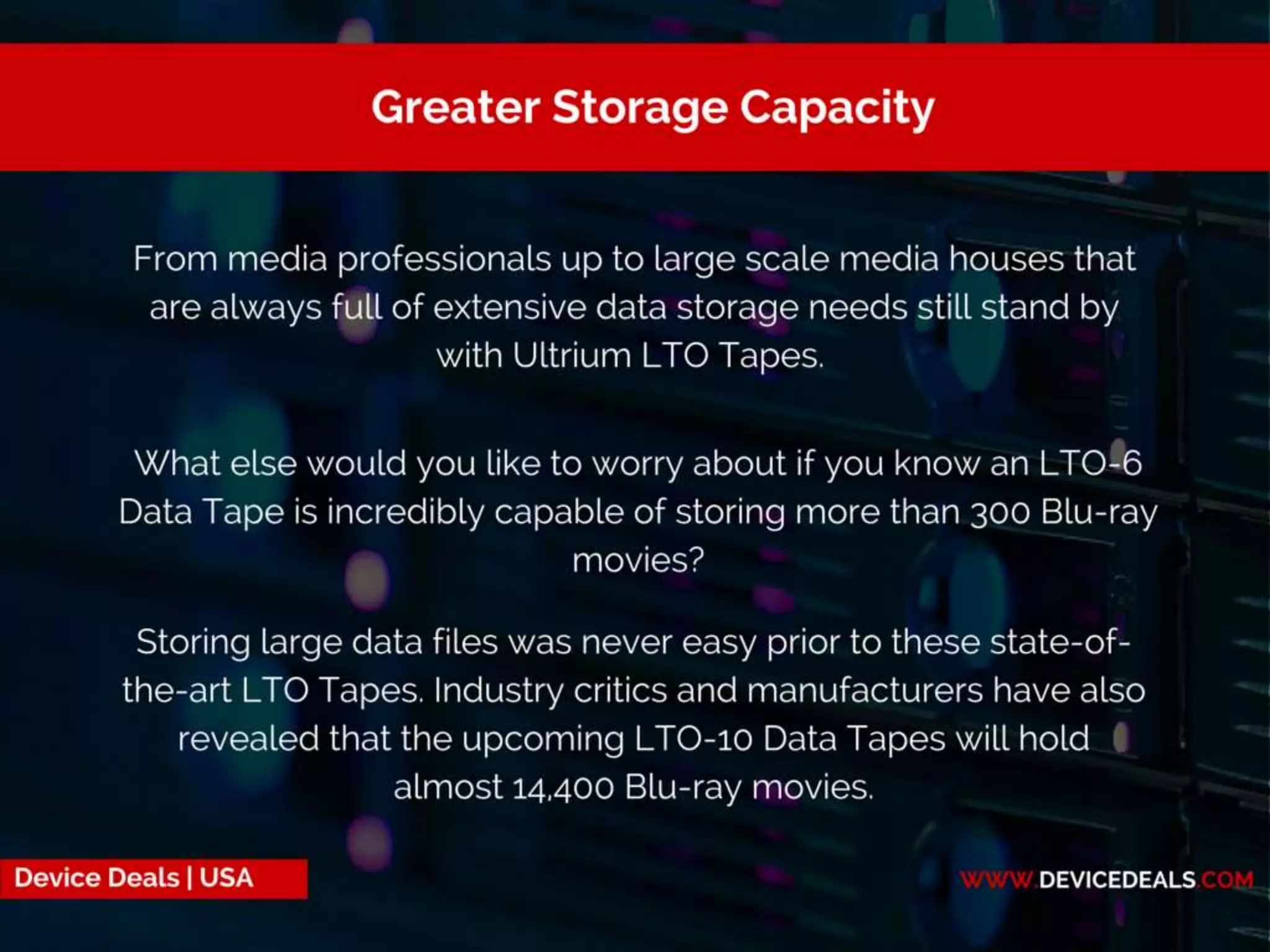 Benefits of lto tapes | PPT