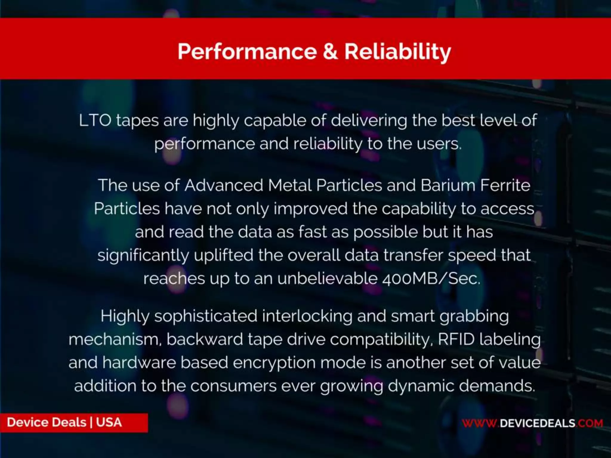 Benefits of lto tapes | PPT