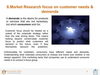 Benefits of Market Research | PPT