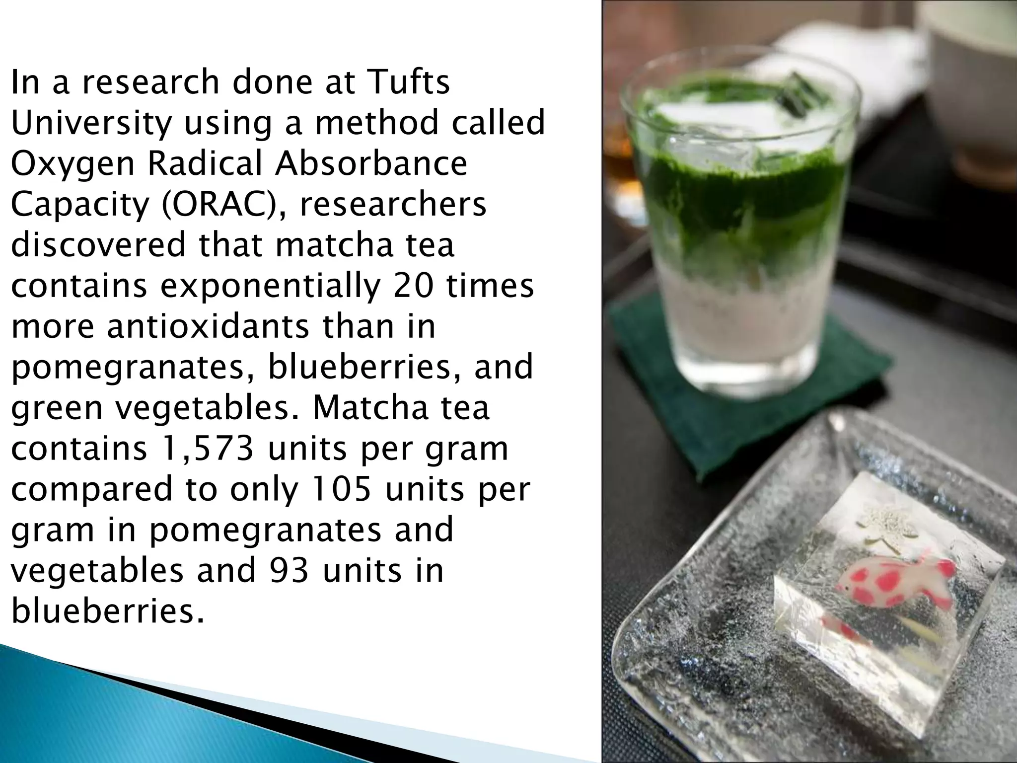 Benefits of matcha green tea | PPTX