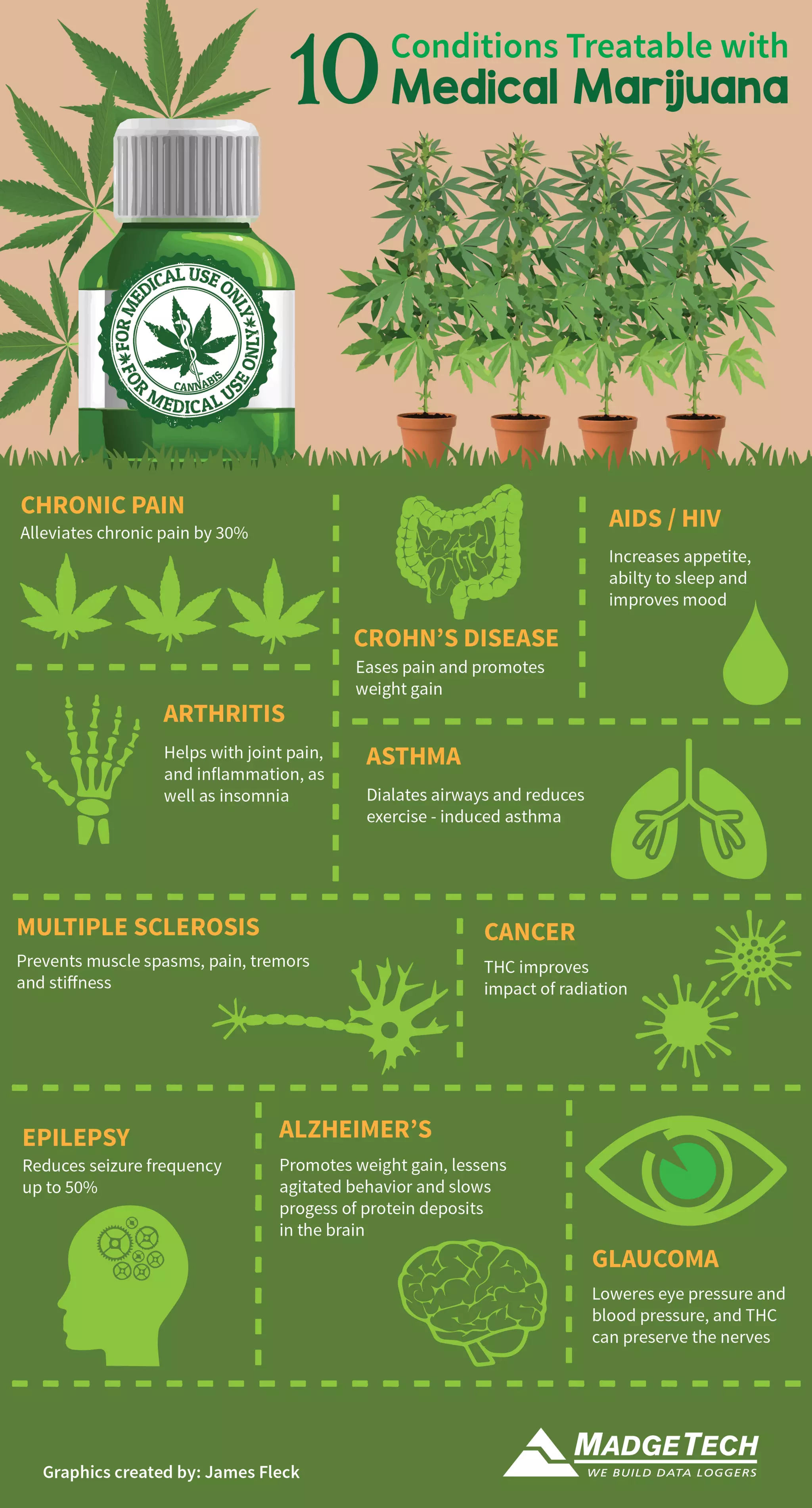 Benefits of Medical Marijuana Infographic | PDF