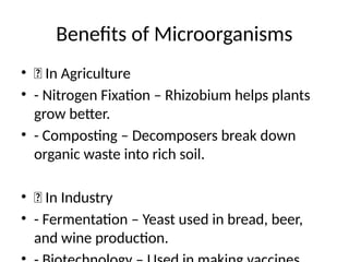 Benefits_of_Microorganisms.pptx presentaion | PPTX